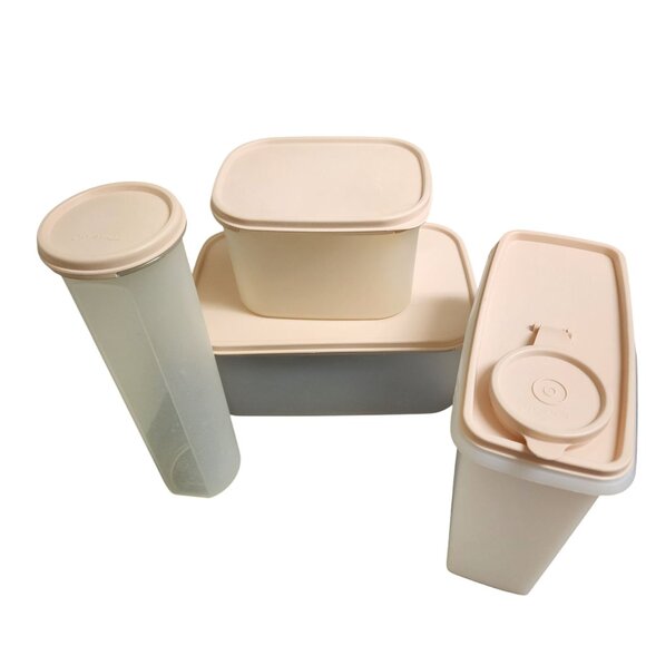 Tupperware | Kitchen | Tupperware Vintage Cereal Keeper Round Modular ...